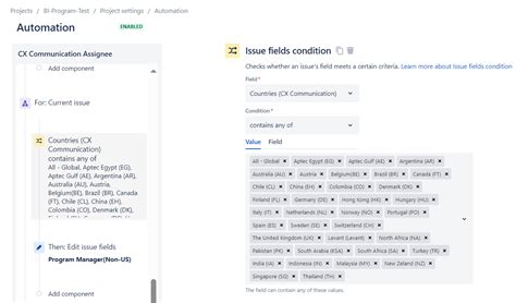 Issue Field Condition