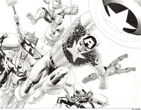 The Avengers By John Cassaday
