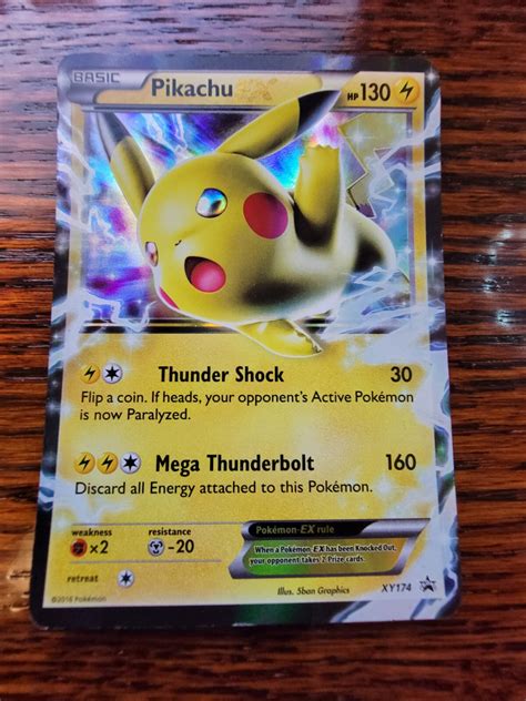 Pokemon Pikachu Card Ex
