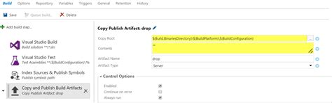 mimic the xaml build s output location option in build 2015 xebia