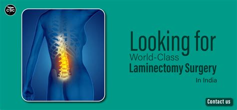 Laminectomy Treatment Cost In India Laminectomy Surgery In Delhi