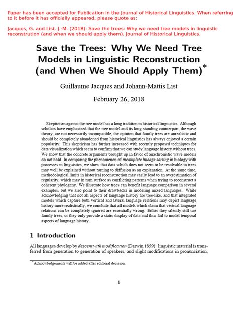 Tree Model Pdf Phylogenetic Tree Phylogenetics