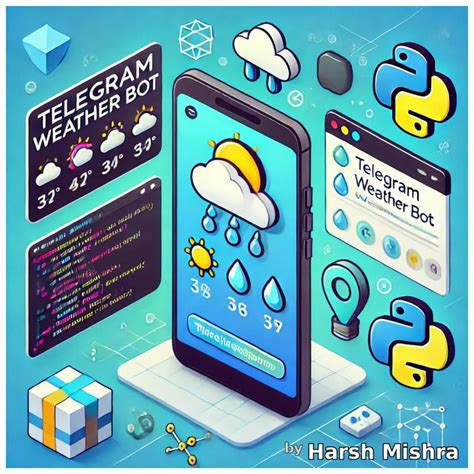 harsh mishra on linkedin building a telegram weather bot with python
