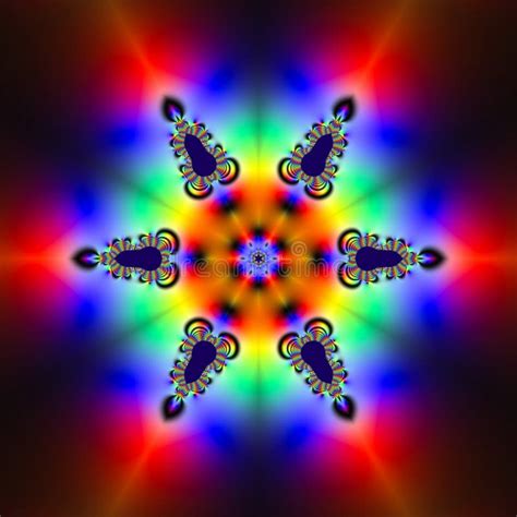 Fractal 2d Texture Computer Illustration Beautiful Mathematically