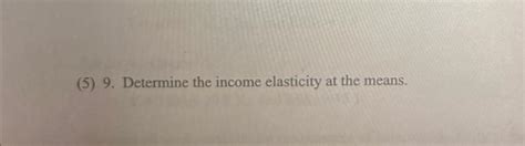 Solved I Consider The Following Consumption Function Based