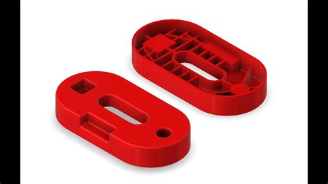 Inventor 형상모델링 리브 명령어 YouTube