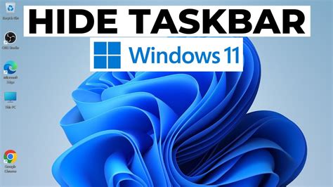 How To Hide Taskbar On Windows YouTube