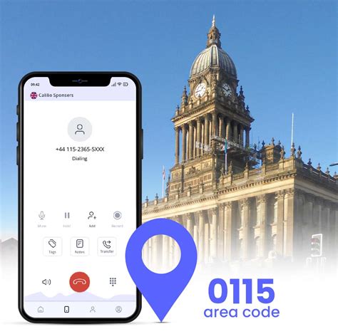 Get A 0115 Area Code In Nottingham Calilio