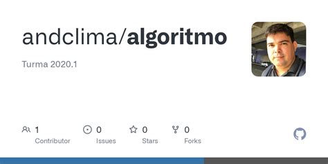 GitHub Andclima Algoritmo Turma