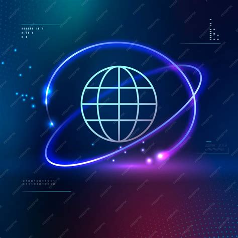 Premium Vector Global Network Futuristic Technology Vector