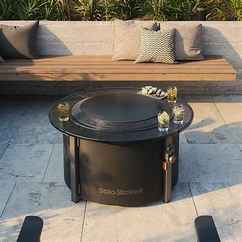 Infinity Flame Propane Fire Pit Surround Surface Solo Stove