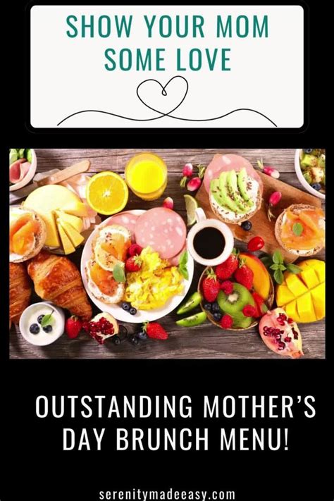 Outstanding Mothers Day Brunch Menu Video Mothers Day Brunch Menu