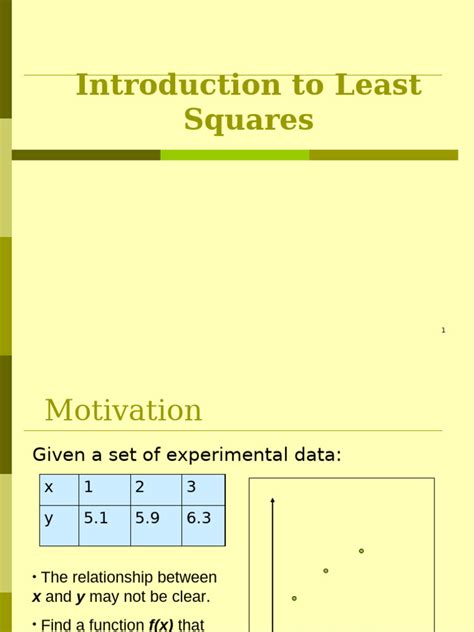 Cise301 Topic 3 Curve Fitting Pdf Regression Analysis Least Squares