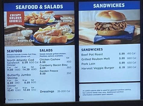 Menu At Culvers Fast Food Mobile