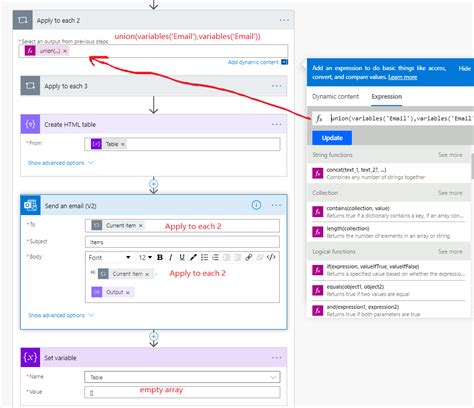 solved send emails group by responsible person power platform community