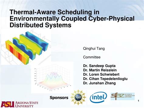 Ppt ﻿ Thermal Aware Scheduling In Environmentally Coupled Cyber