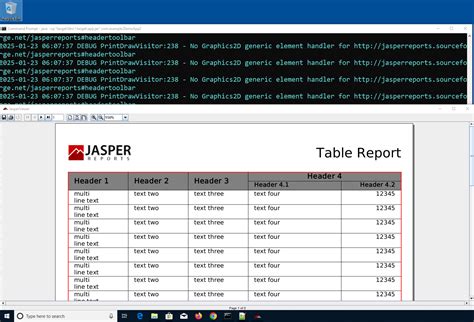 Java Jasper Reports Throws Exception When Running Jar But Working