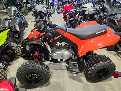 New 2026 Can Am Ds 250 Black Can Am Red Atvs For Sale At Rices In
