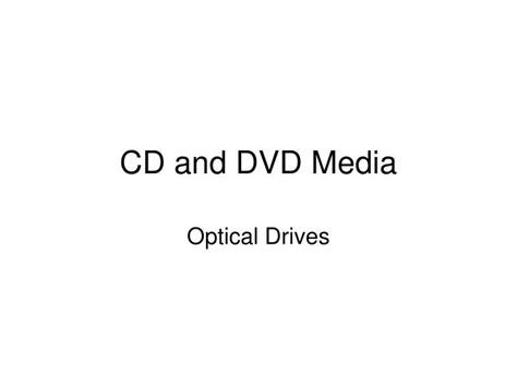 Ppt Cd And Dvd Media Powerpoint Presentation Free Download Id
