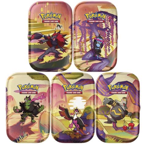 Dusknoir And Dipplin Pokémon Tcg Shrouded Fable Mini Tin קלפי פוקימון