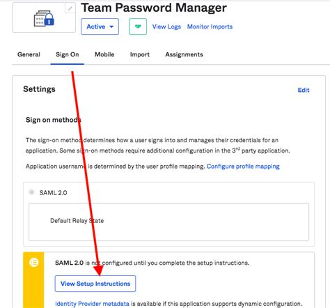 Configuring Saml Authentication For Okta