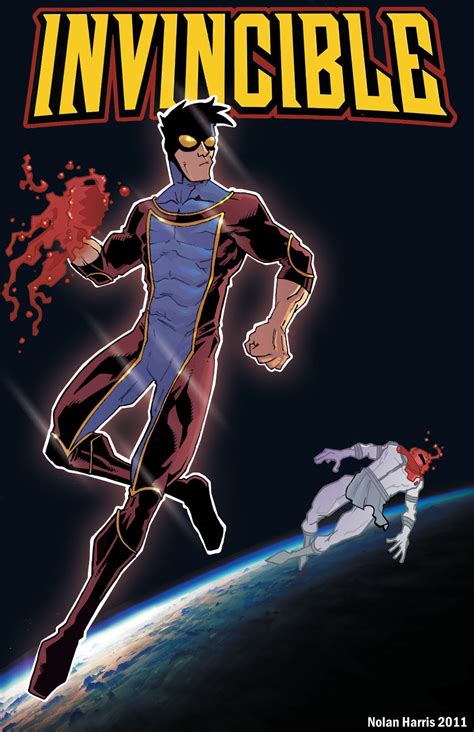 Nolan Harris Art Invincible Re Design