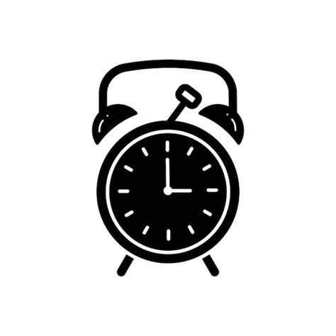 Premium Vector Alarm Clock Icon Vector Design Template Elegant Style