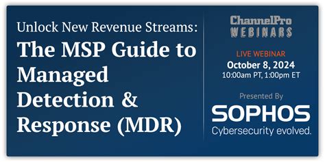 msp guide to managed detection and response