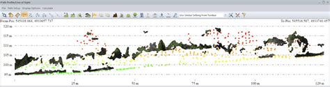 Evaluating Distances Between Point Clouds Using Global Mapper Pro