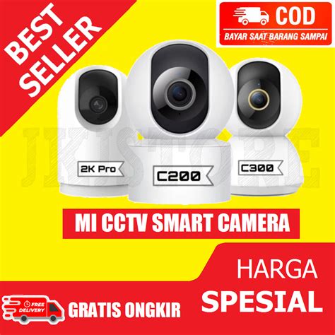 Jual Xiaomi Mi Smart Camera CCTV C200 1080p C300 2K Home Security 360 ...