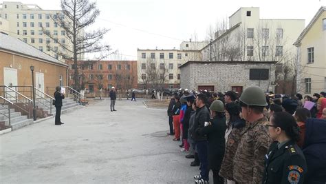 Гамшгийн аюулын тухай зарлан мэдээллийн дохиогоор ажиллах дадлага сургууль хийлээ ЦЭРГИЙН ТӨВ