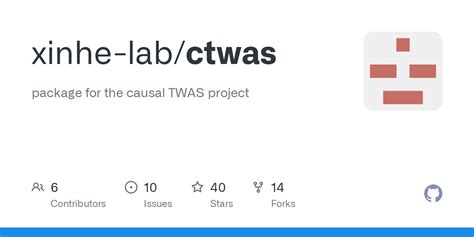 GitHub Xinhe Lab Ctwas Package For The Causal TWAS Project