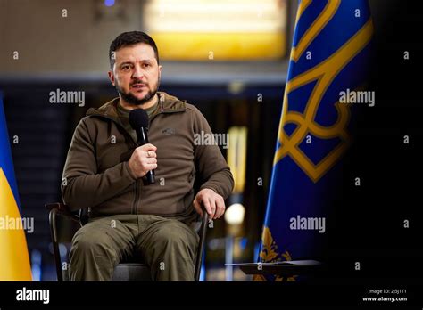 Ukraine President Volodymyr Zelensky Holds A Two Hour Long Press