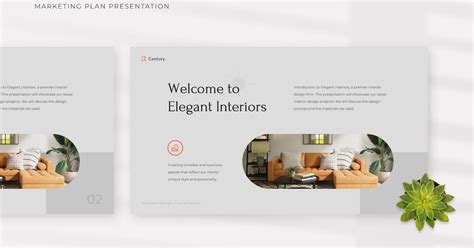 Century — лейтмотив дизайна интерьера Шаблоны презентаций Envato Elements