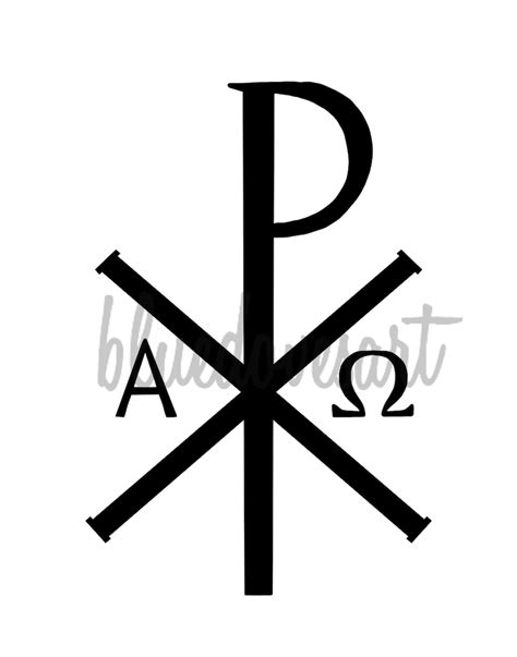 Chi Rho Svg Cut File Digital Download Catholic Christian Symbol Christ Jesus Christogram Etsy