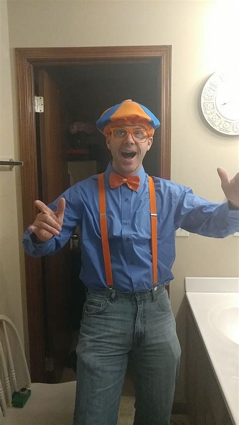 Diy Blippi Costume Blippi Costume For Cosplay And Halloween 2024 Ehtn