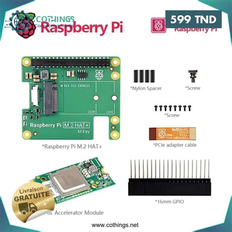 Kit Dintelligence Artificielle Raspberry Pi 5 Cothings Cothings