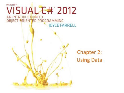 pdf chapter 2 using data · using the integral data types integral