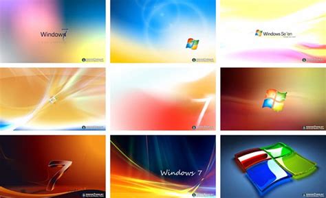 Windows 7 Colorful Themes By Estakiweb On Deviantart
