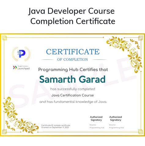 Samarth Garad On Linkedin Programming Hub Certifies Of Fundamental