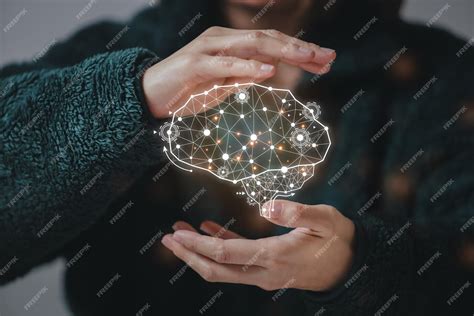 기술 스마트 로봇 Ai 인공 지능을 사용하는 인공 지능 남자는 명령 프롬프트를 입력하여 미래 기술 변환을 생성합니다 프리미엄 사진
