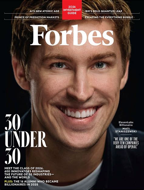 December January 2026 Forbes Magazine