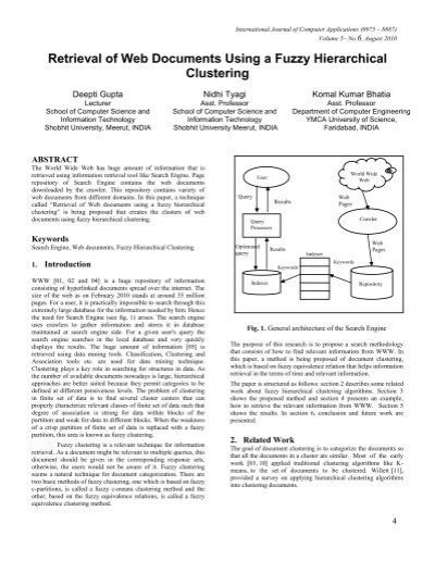 Retrieval Of Web Documents Using A Fuzzy Researchgate