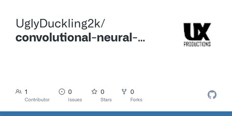 GitHub UglyDuckling K Convolutional Neural Network