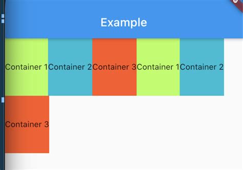 Flutter How To Set Container Size To Wrap Content In Wrap Widget Stack Overflow