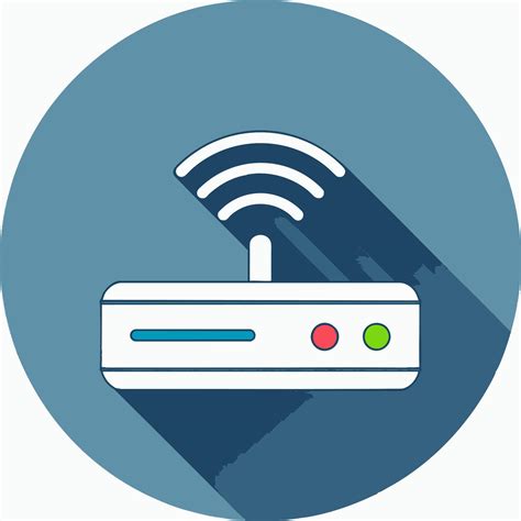 Router Emitting Signal Waves 55912652 Vector Art At Vecteezy