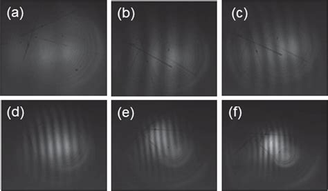 Self Interference Patterns Of 500 Nm Spectral Signal Recorded By Ccd As
