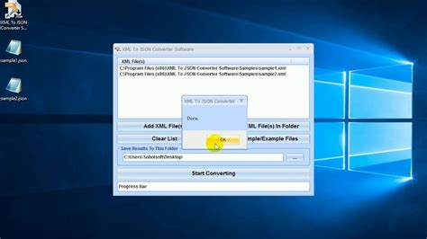 How To Use XML To JSON Converter Software YouTube