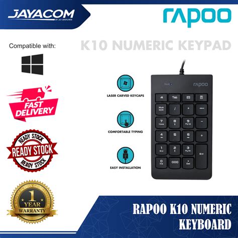 Rapoo K10 Numeric Keyboard