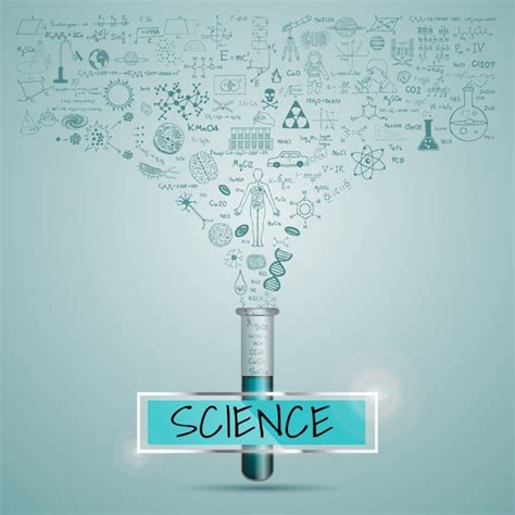 Science Background Design Portrait Design Talk